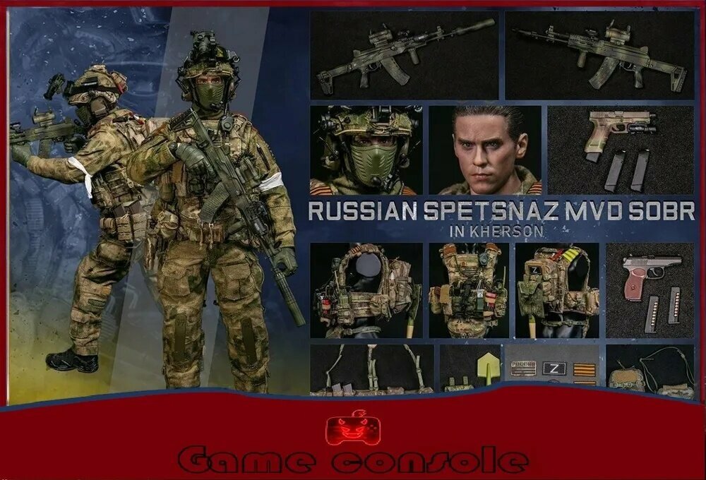 DAMTOYS 1/6 RUSSIAN Special Response Team Herson фигурка, DAM78097 Action Figure Model