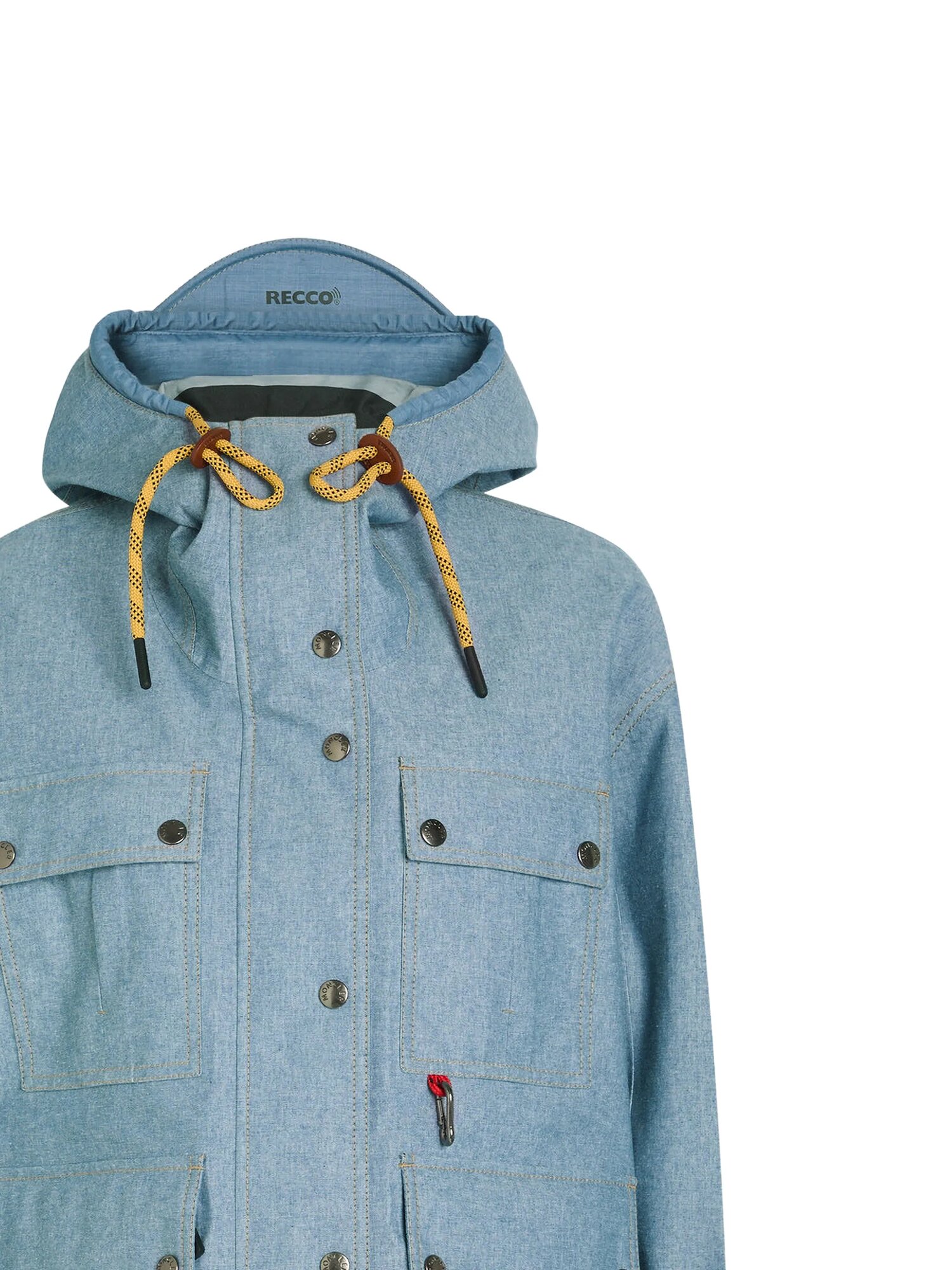 Куртка Moncler Grenoble Beziers multi-pocket jacket, размер 46, синий — фото 1