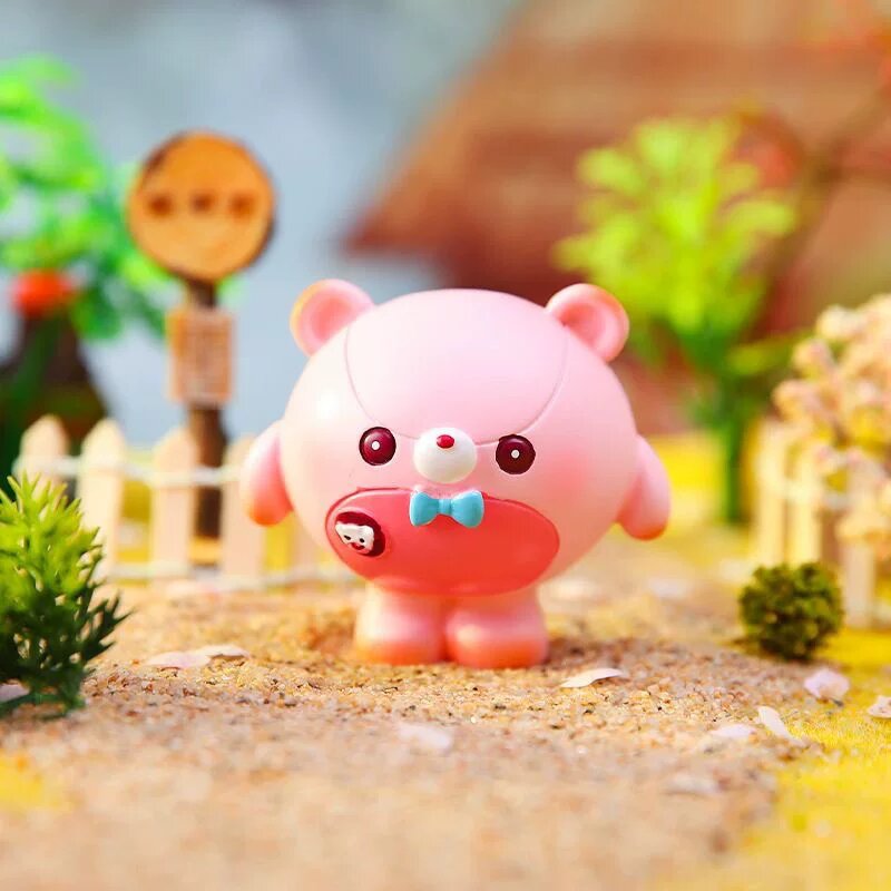 Фигурки-сюрпризы Egg Party: милые украшения для автомобиля, игровые сувениры, куклы, призы для студентов, подарки на
