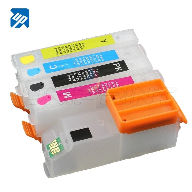 Пустой картридж UP 33XL для Epson XP530, XP900, XP830, XP645, XP635, XP630, XP540, XP-7100 с чипом автосброса