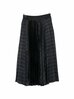 Юбка Pleated striped midi skirt
