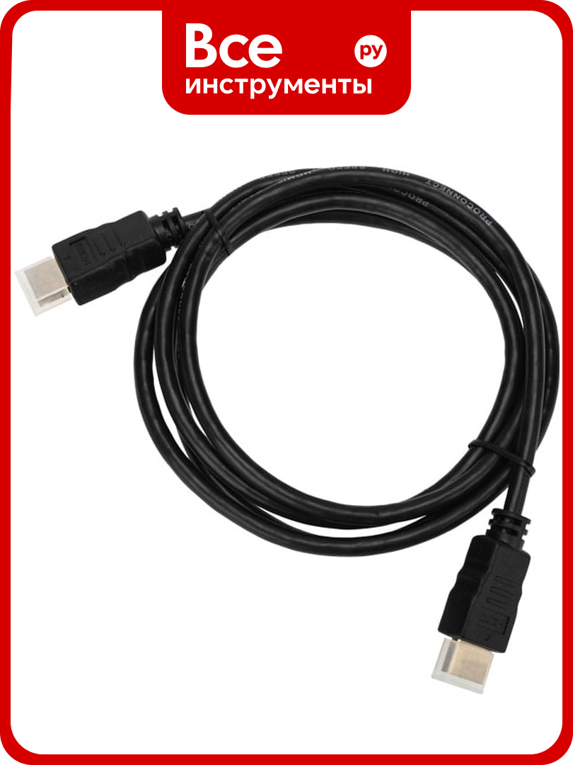 Кабель PROconnect Gold 17-6203-6, до 10,2 Гбит/сек, HDMI 1.4, 4K, 1.5 м