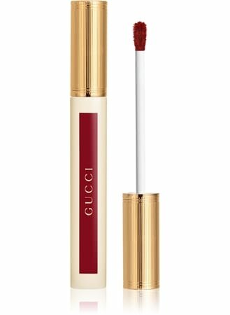 Губная помада Gucci Glow Oil-In-Water Tint Liquid Lipstick, оттенок 129 paula maple, 6,5 мл
