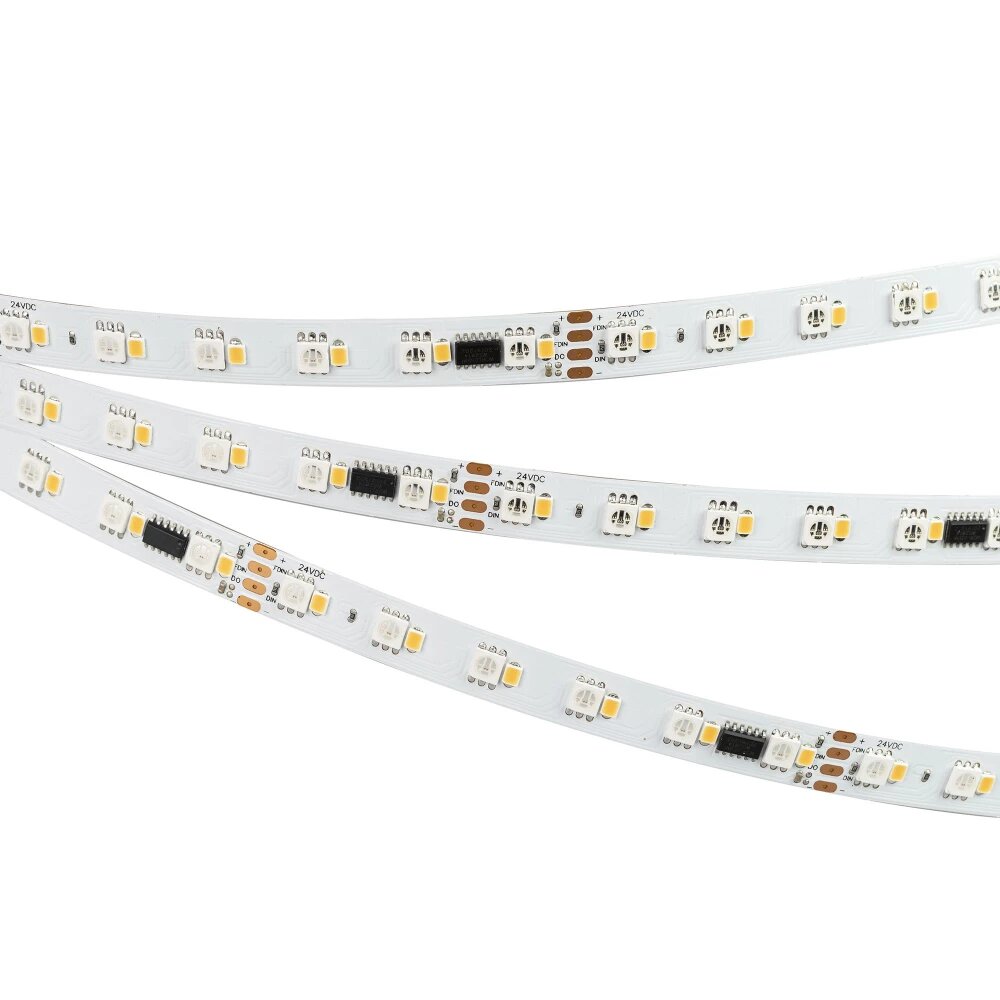 Лента герметичная SPI-P-BA120-14mm 24V RGBW-Day-PX6-BPT (16 W/m, IP66, 5060/2835, 5m) (Arlight, бегущий огонь) 040623