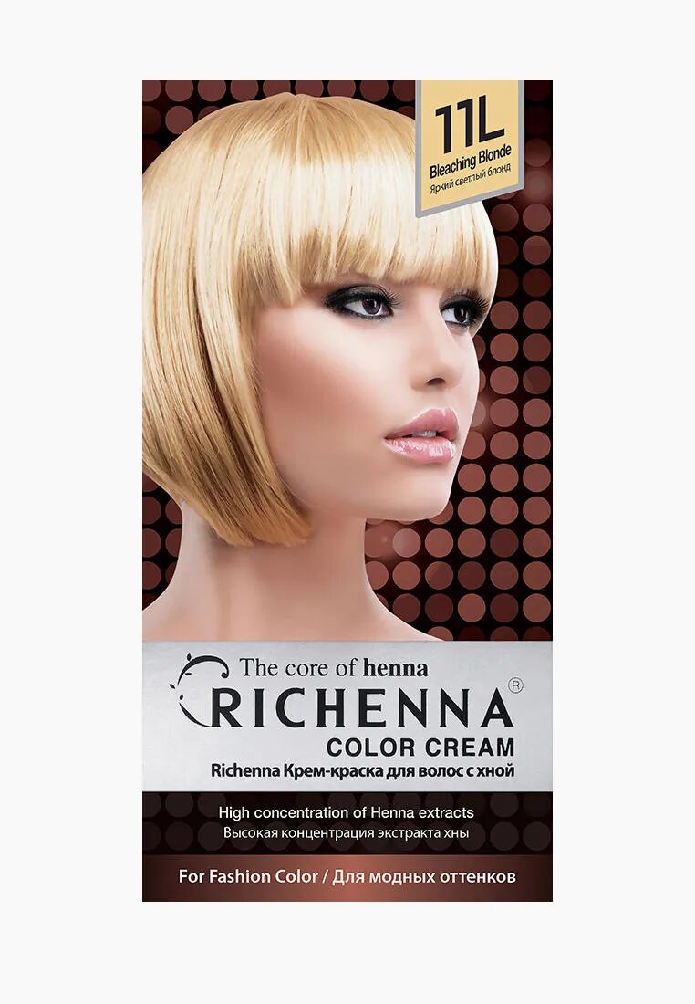 Richenna Краска для волос 120 мл 11L bleaching blonde