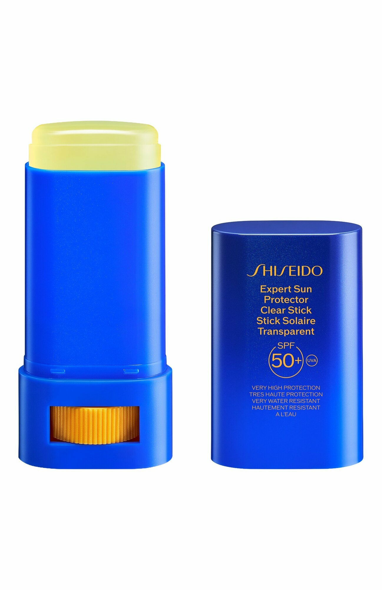Shiseido SPF 50+ Expert Sun Protector Clear Stick - Увлажняющий Солнцезащитный стик для лица, 20 г.