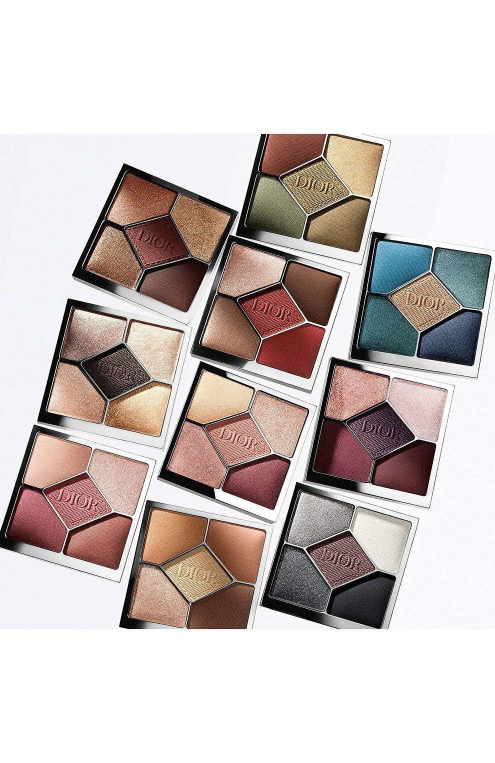 Пятицветные тени для век Diorshow 5 Couleurs, оттенок 279 Деним (7g) Dior