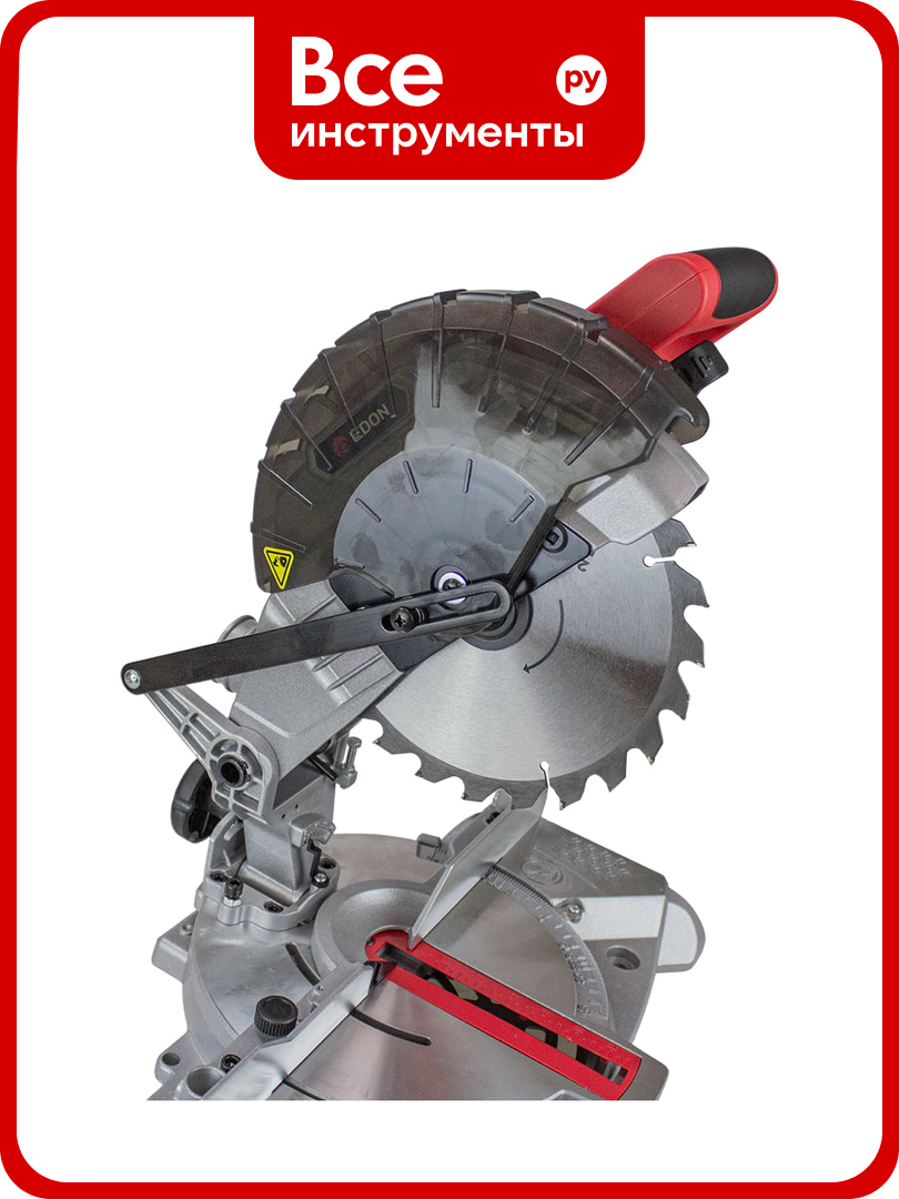 Торцевая пила EDON CMS-210/1600 (1600Вт; 210х30мм; 4000об/мин) 44306