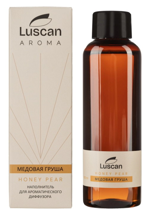 Наполнитель аромадиффузор Luscan Медовая груша 100 мл 2152943 АР 100-678