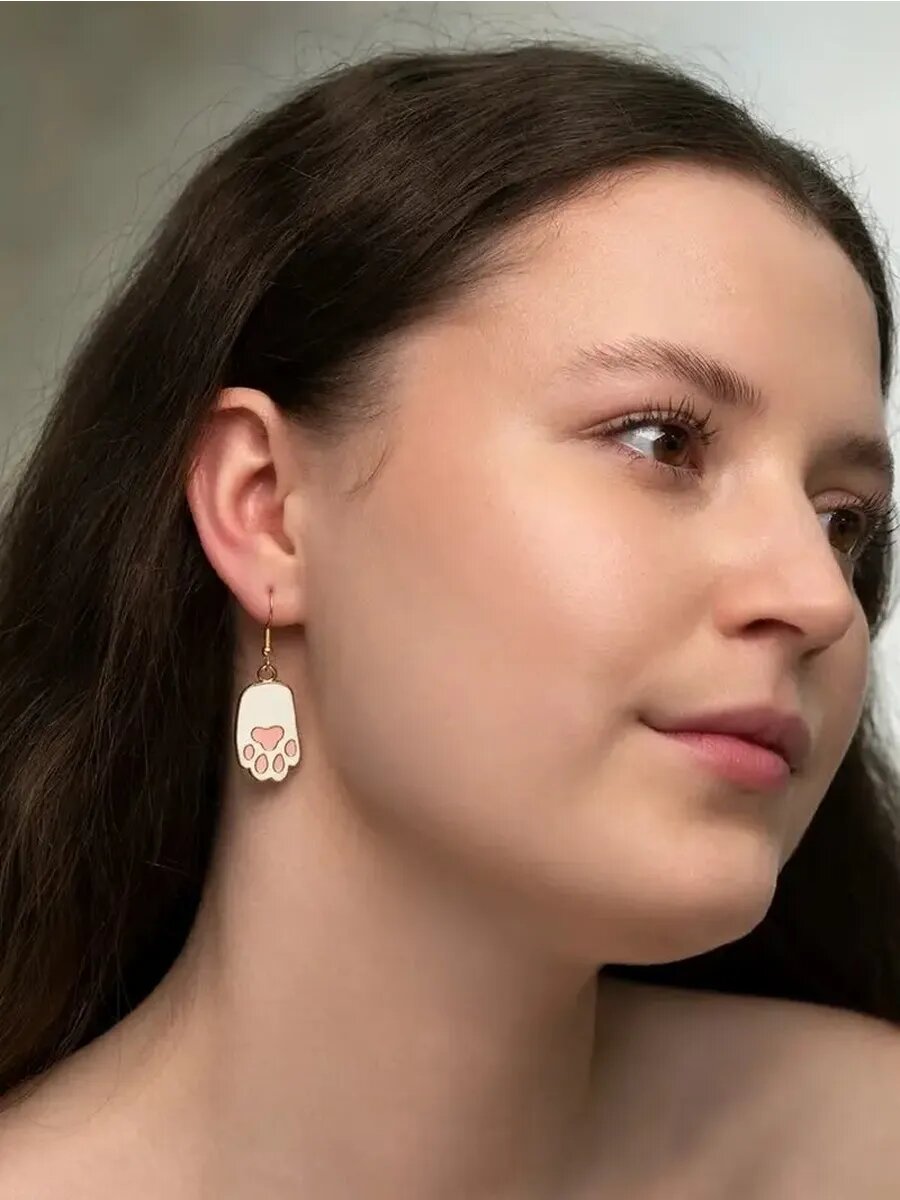 Серьги, эмаль