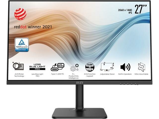 MSI 27 Монитор 9S6-3PB4CH-230 IPS, 3840x2160, 60 Гц