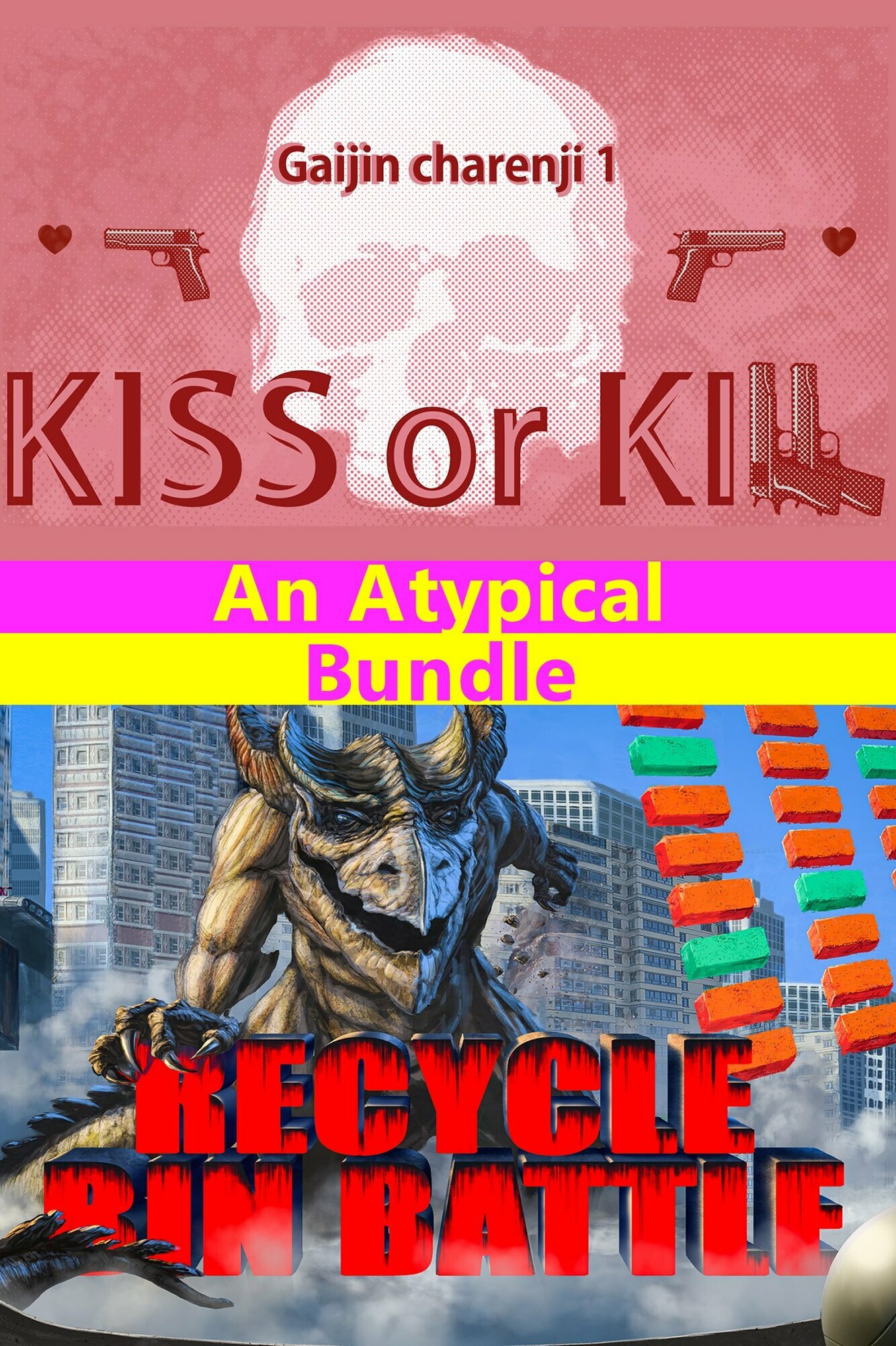 Набор An Atypical Bundle : Recycle Bin Battle & Gaijin Charenji 1 Kiss or Kill — Xbox Series X|S, Xbox One — Цифровая версия