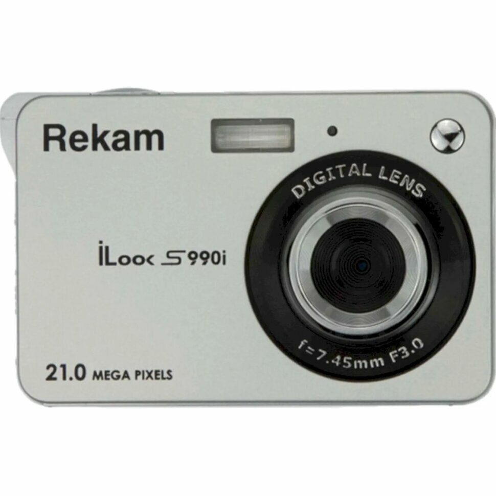 Фотоаппарат Rekam iLook S990i silver metallic, 1219828