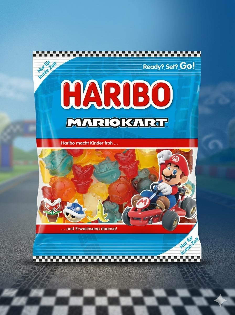 Жевательный мармелад Haribo Limited Mario Kart