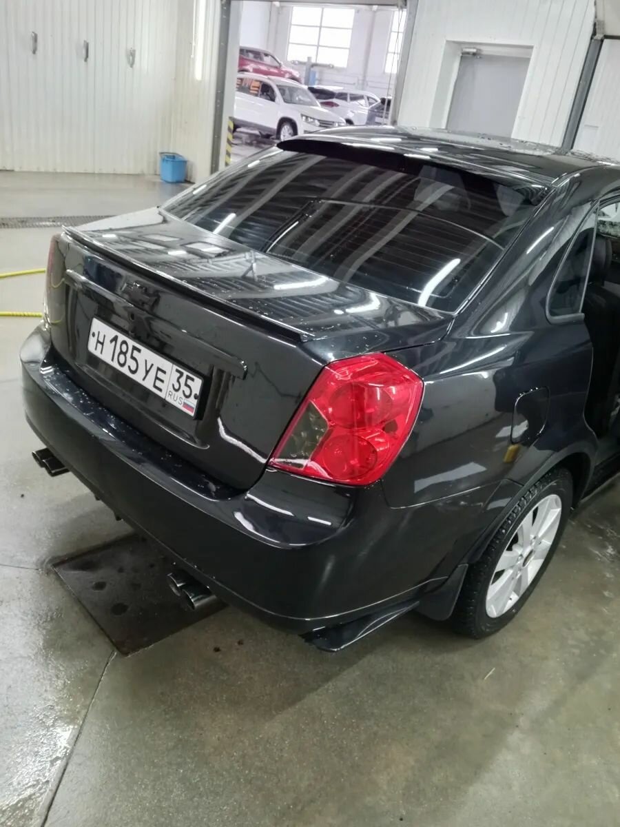 Спойлер козырек заднего стекла для CHEVROLET Lacetti Шевроле Лачети седан 2004-2013 / Gentra 2013