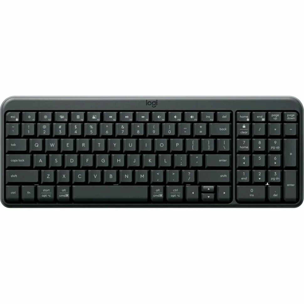 Клавиатура Logitech K251 черный беспроводная BT Multimedia (920-013363), 2374290