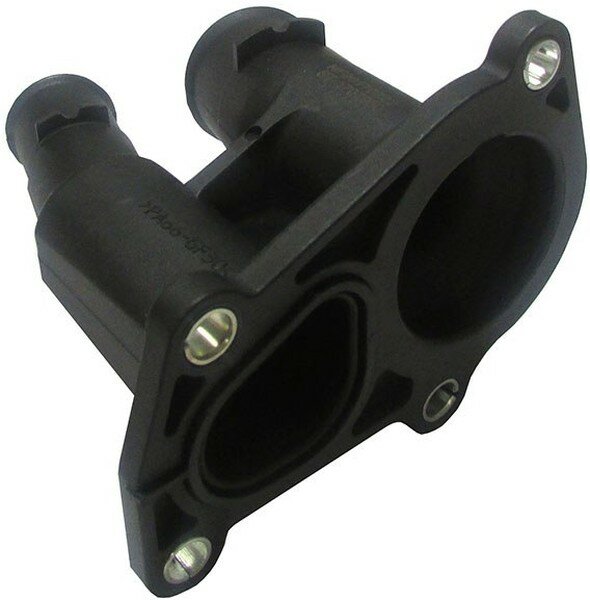 Корпус термостата SAT ST-1707050 Ford Fiesta 02-08, Focus 04-19 ASDA; ASDB; FUJA; FXJA; FXJB; FXJC; FYJA; FYJB; HWDA; HXDA;