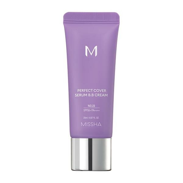 Тональный BB-крем для лица с антивозрастной сывороткой М Perfect Cover Serum тон 23 Missha