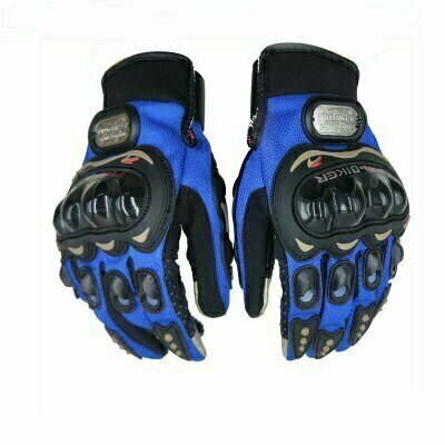Мотоперчатки Текстиль Короткие Pro-Biker MCS-01 Blue, L