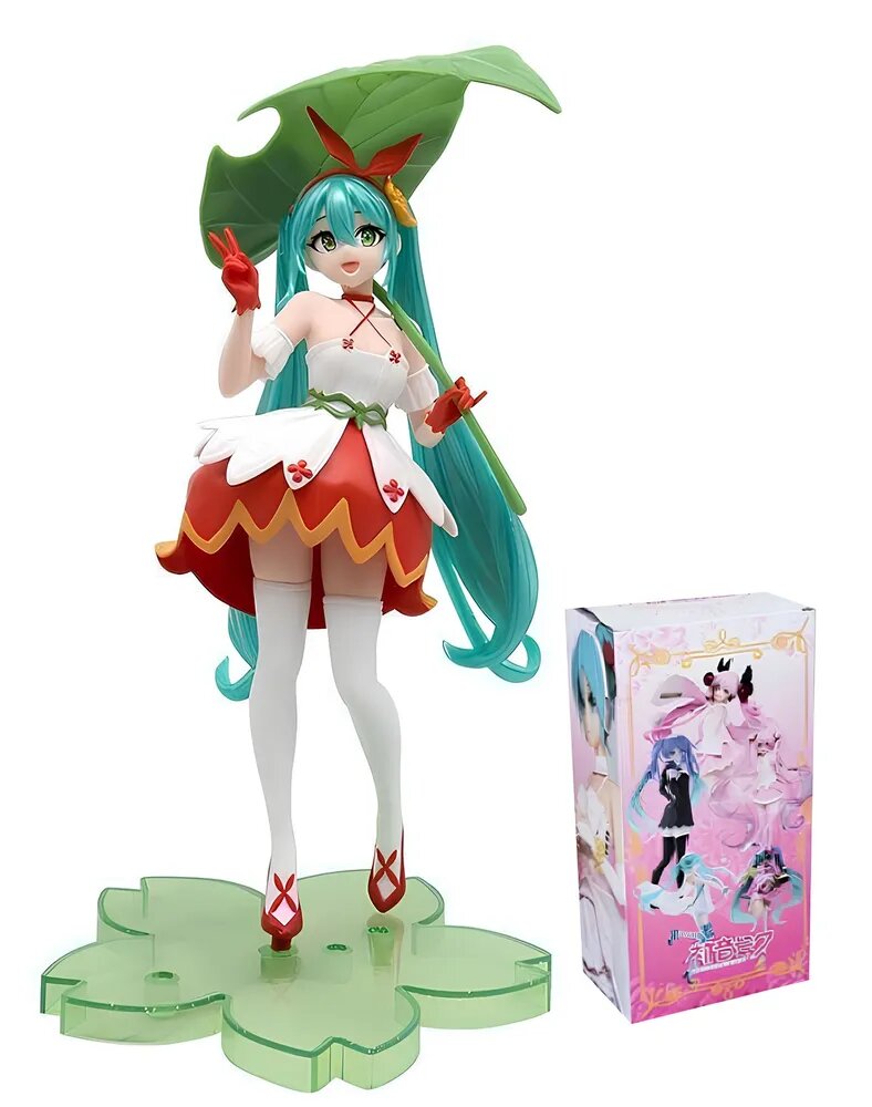 Фигурка Мику Хацунэ Дюймовочка / Miku Hatsune Thumbelina (23см)