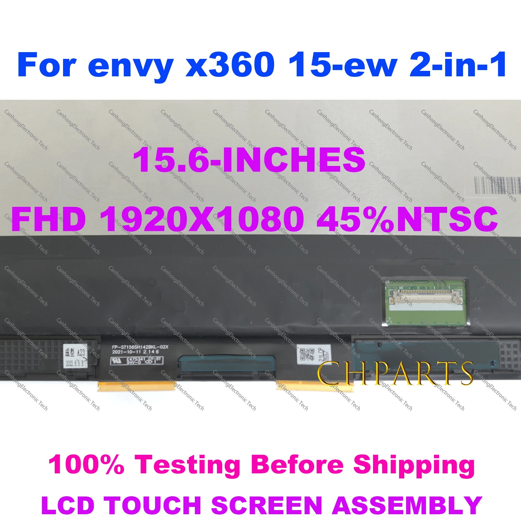 ЖК-экран для HP Envy x360 15-ew 15-ey CanhongElectronic