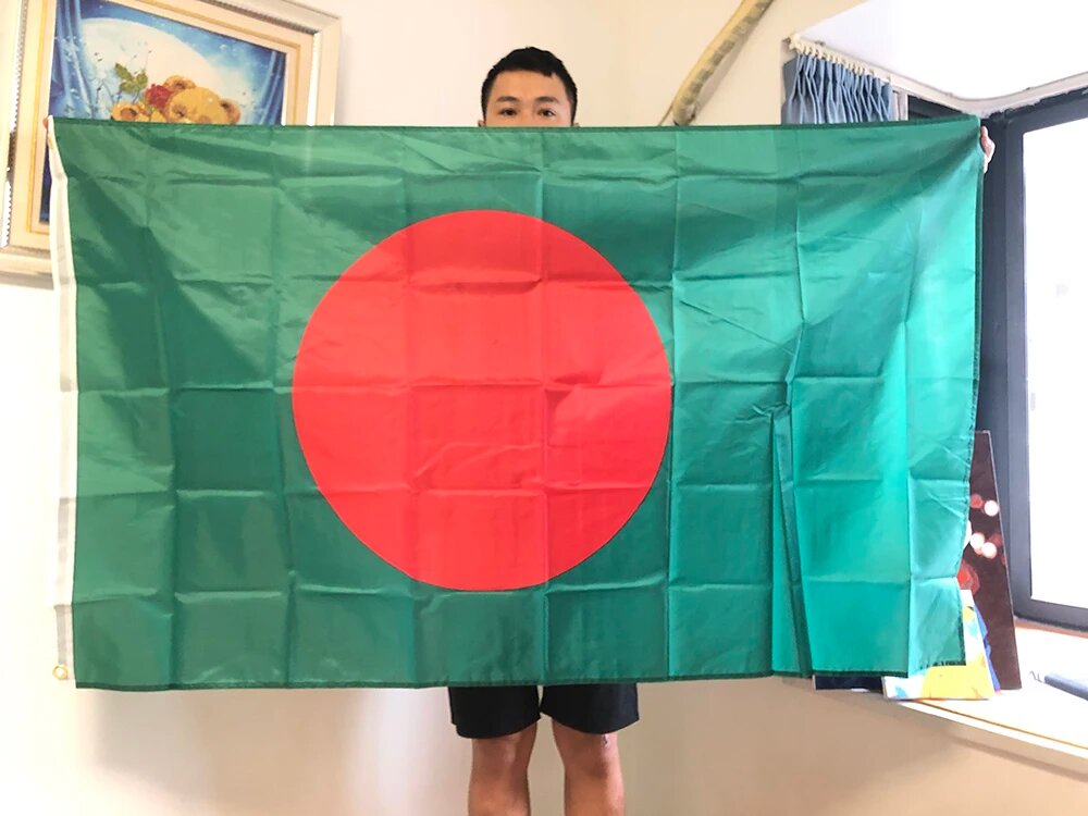 Флаг Бангладеш SKY Flag 90x150 см полиэстер