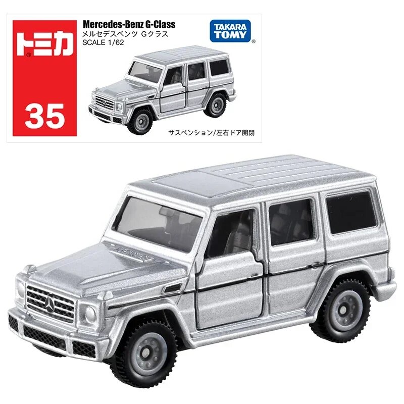 Tomica Mercedes-Benz G-Class No.35, серебристый