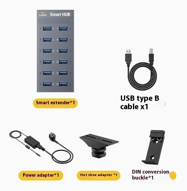 SmartHUB 12-портовый USB 3.0 хаб, ALL