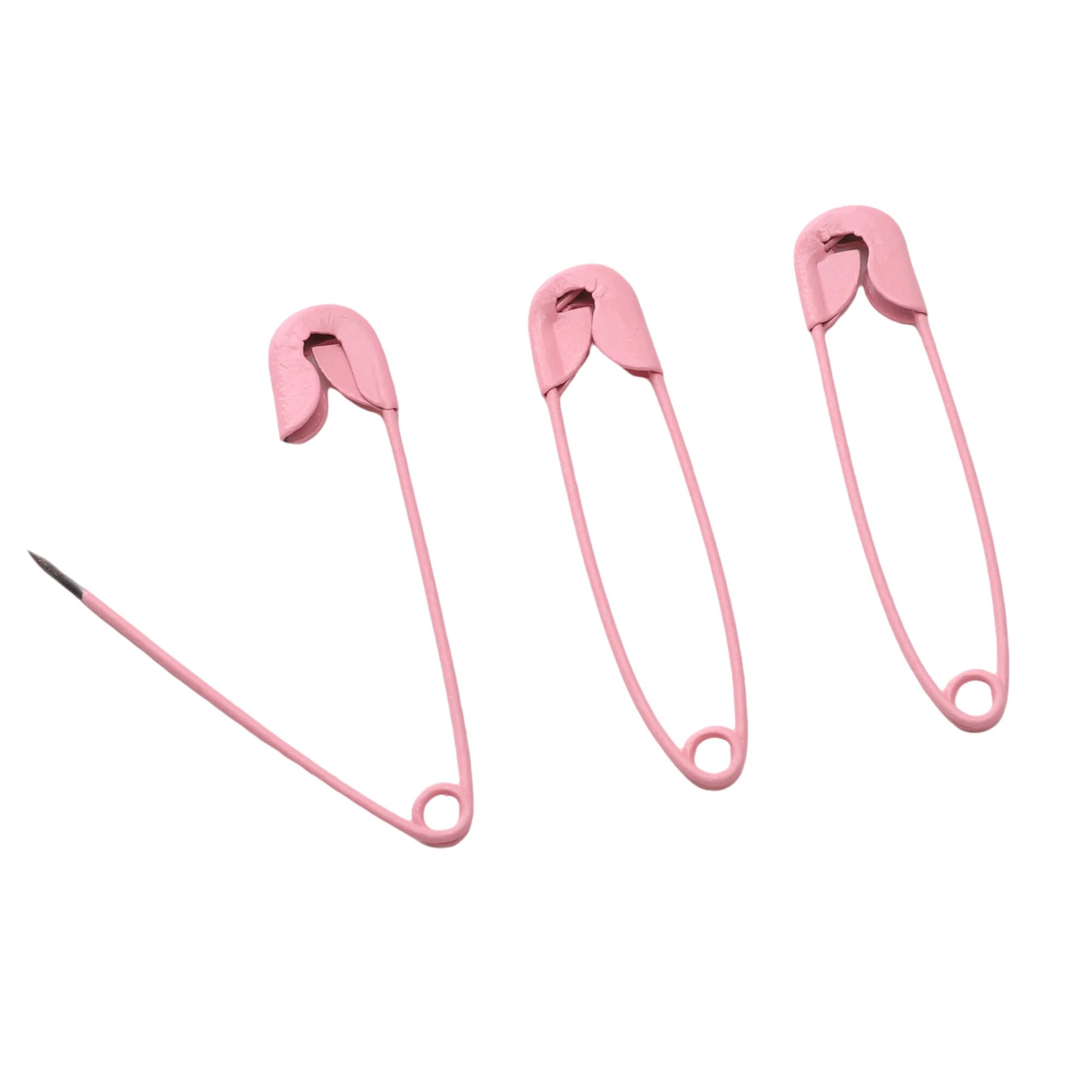 Булавки Beadia 20 шт, разноцветные, железные, 30 мм, 36 мм Розовый, 7x30mm, Pink