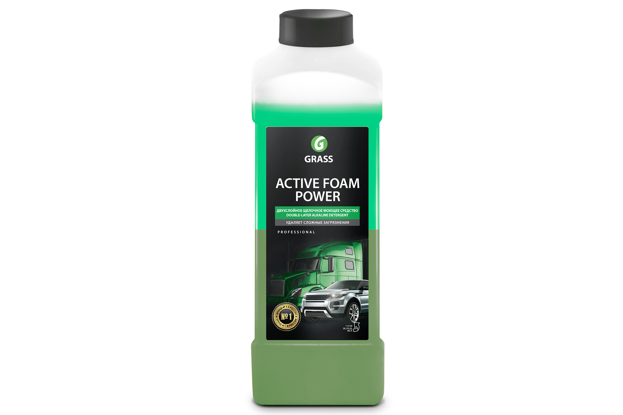 Шампунь для бесконтактной мойки "Active Foam Power" (Grass) 1кг