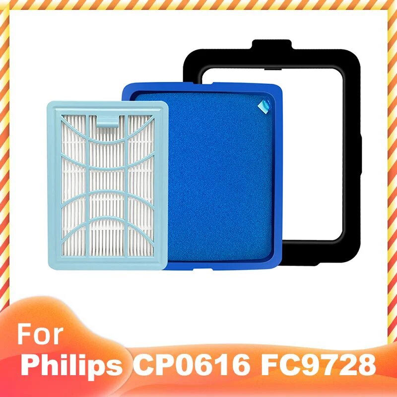 Для Philips CP0616 FC9728 FC9730 FC9731 FC9732 FC9733 FC9734 FC9735 Вакуумная домашняя Синий, Set I