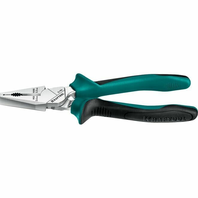 Kraftool KraftMax , плоскогубцы комбинированные с эксцентриковым шарниром