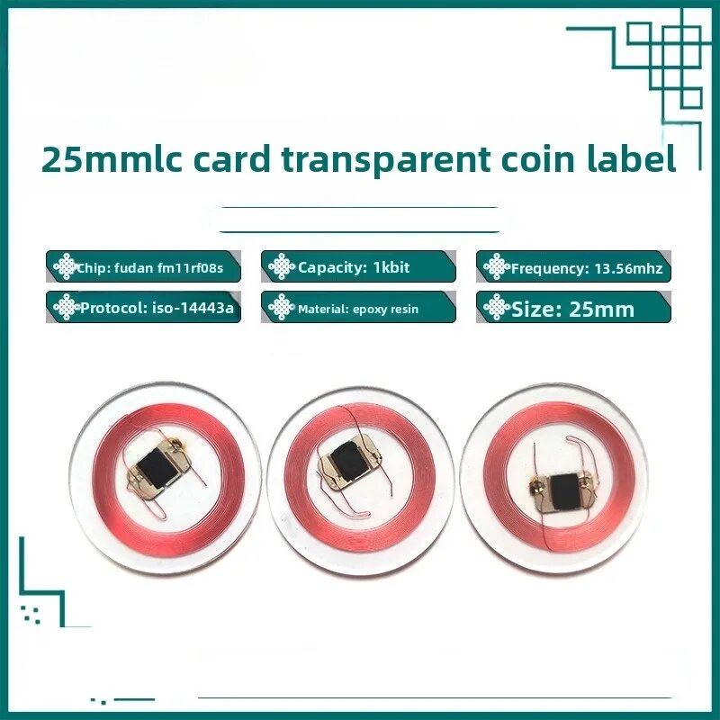 CUID Tag Gen2 электронный смарт-ключ NFC 50Pcs