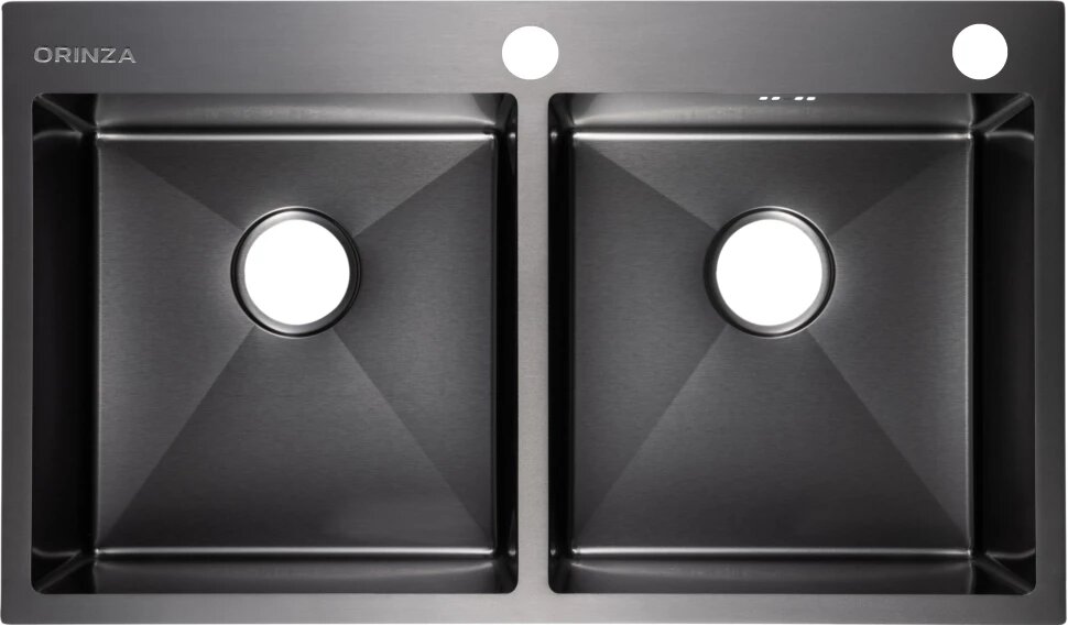 Кухонная мойка ORINZA ORS.860.505.20. BLACK 86x50,5 см, черный