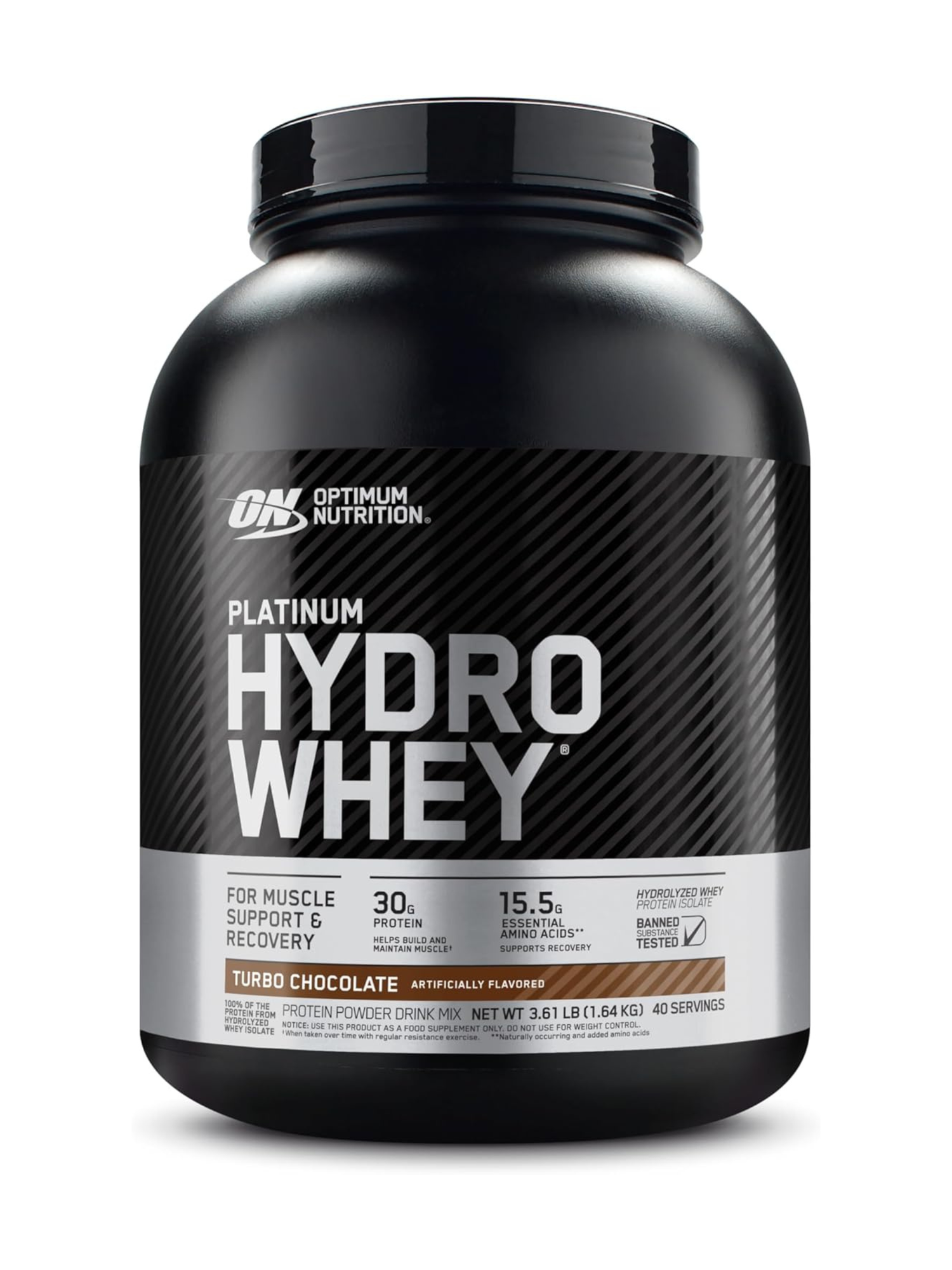 Гидролизованный протеин ОН - Платинум ГидроВей 1640 гр Турбо Шоколад /Optimum Nutrition ON - Platinum HydroWhey