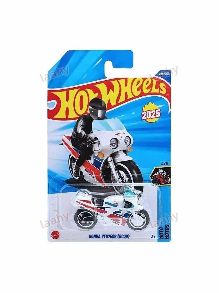 Машинка Mattel Hot Wheels 2025M C4982 MOTO - Honda VFR750R (RC30)