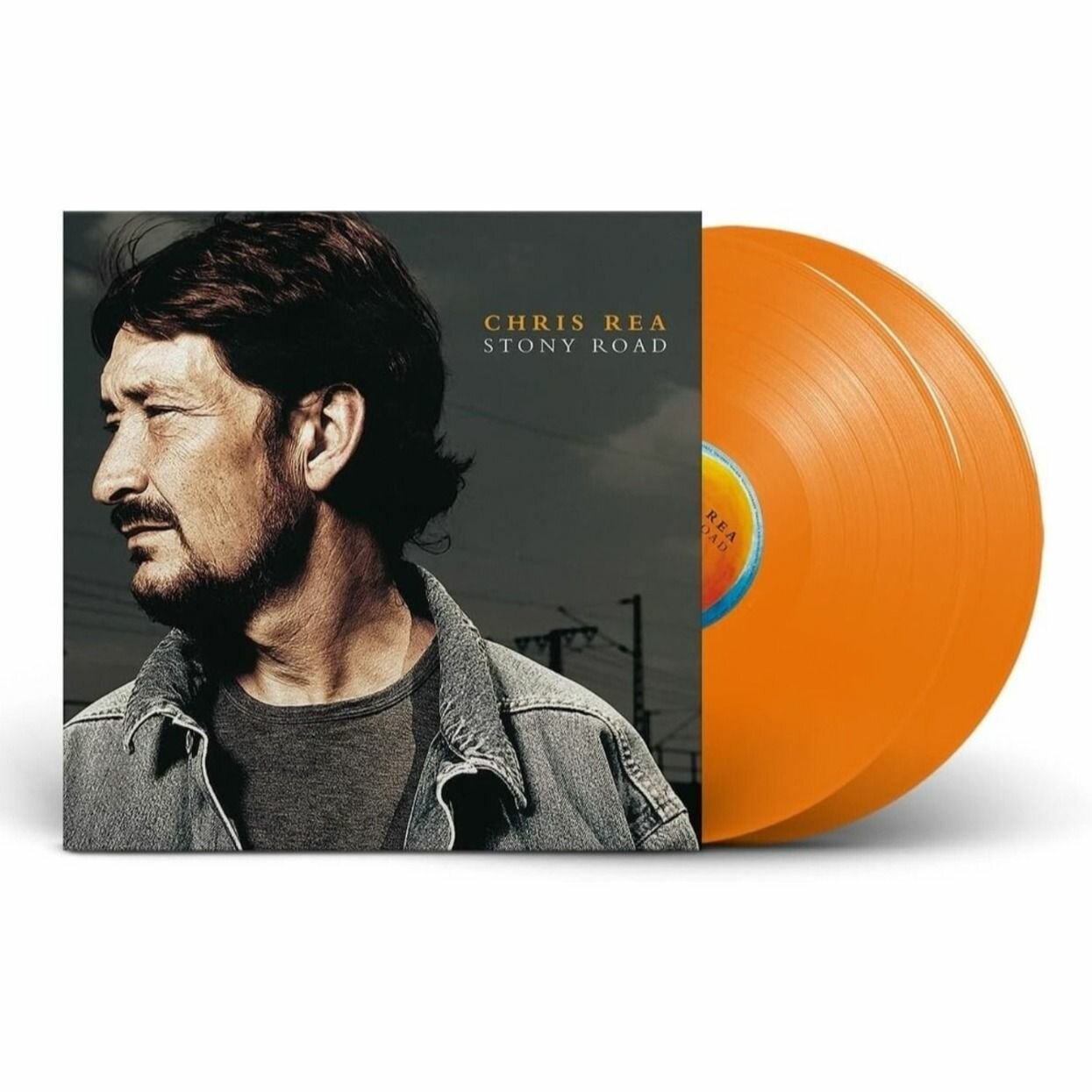 Виниловая пластинка Chris Rea - Stony Road /> 2 x Vinyl, LP, 45 RPM, Album, Limited Edition, Reissue, Orange, 180g, New