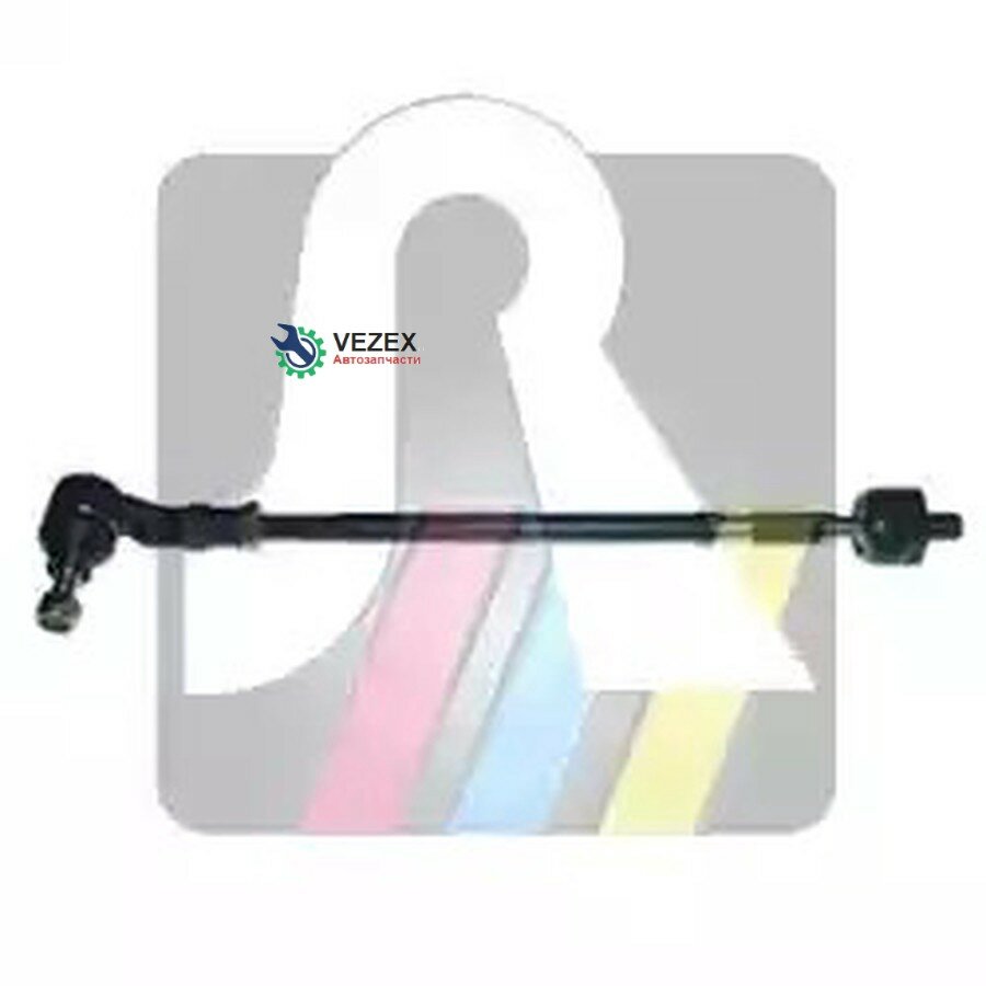 RTS 9000999 тяга рулевая с наконечником левая! с г/у ZF\ VW Golf/Vento 1.4-2.8/1.9D 91-99