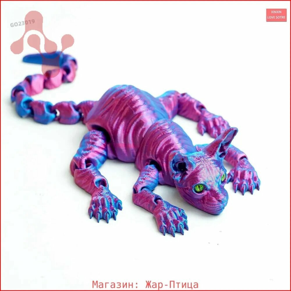 3D - печать кошачьих игрушек, маятник рабочего стола