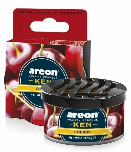 Ароматизатор на панель (Cherry/Вишня) (35 г) "AREON" Gel Ken Blister (банка)