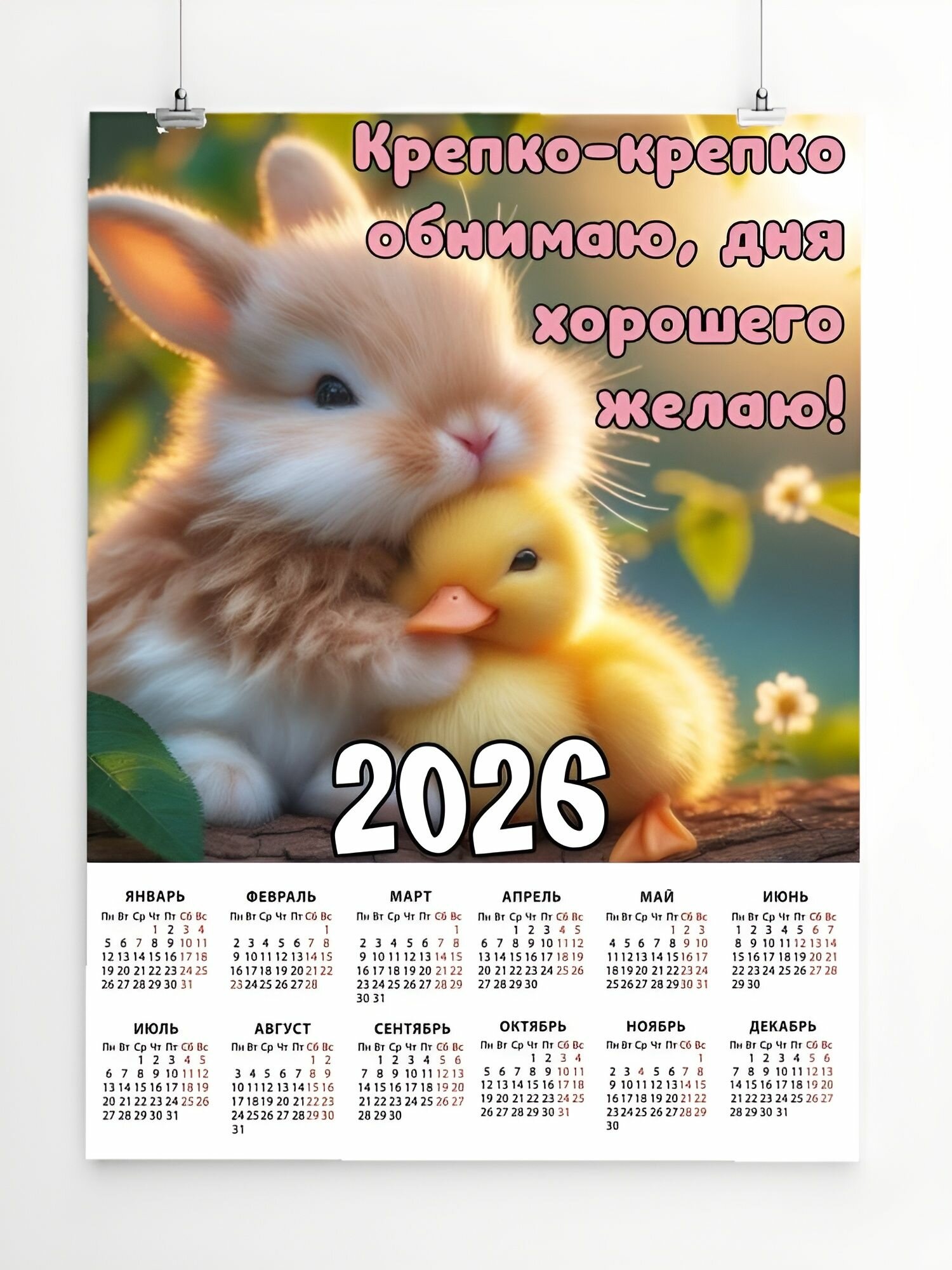 Календарь А4 — фото 1