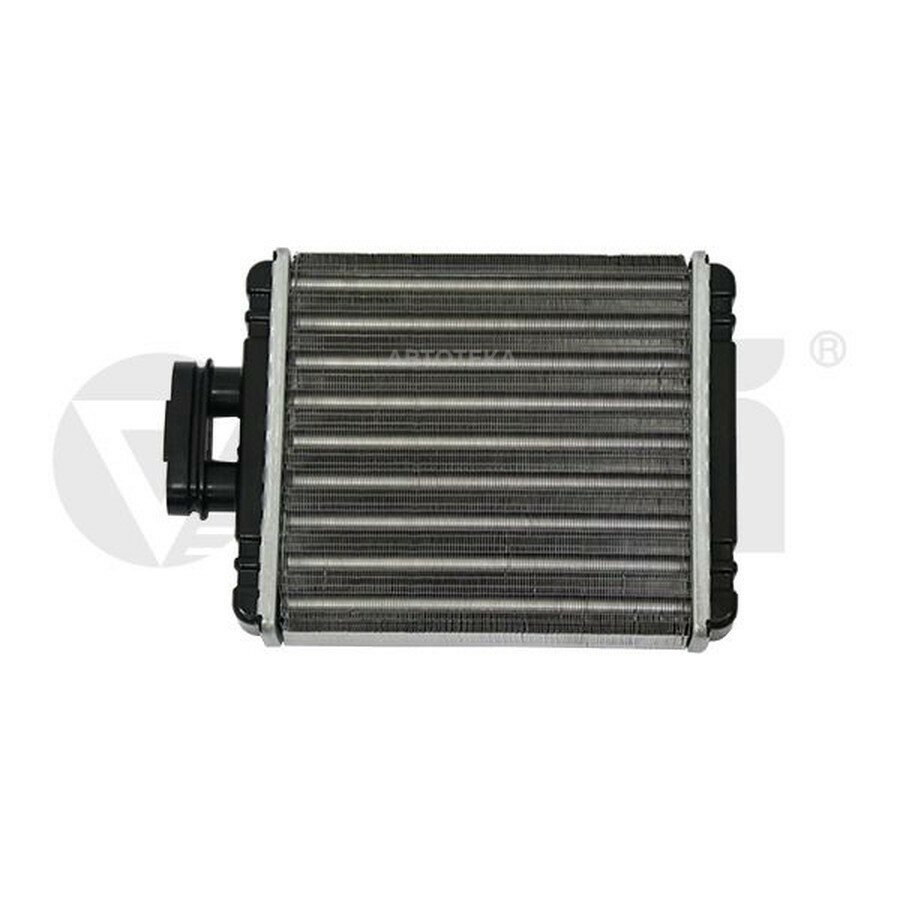 Радиатор отопителя VIKA 28190012401 SKODA Rapid/Fabia I/II/Roomster, VW Polo 9A/9N/V/Sedan 99-> (вальцовка)