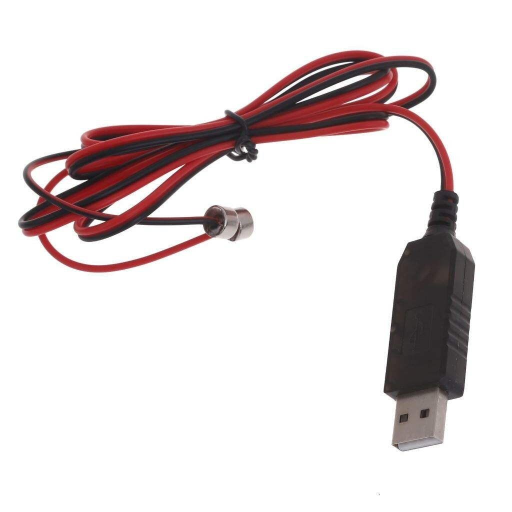 USB магнитный зарядный кабель для 3,7V литиевых аккумуляторов 14500/16340/26650