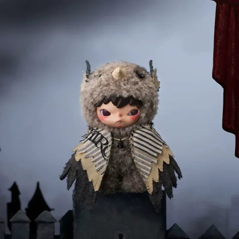 POP MART Hirono Mist Walker Series: Плюшевая кукла-подвеска, таинственная коробка, оригинальная слепая коробка, игрушки-сюрпризы, украшение для сумки, фигурки, декор для дома