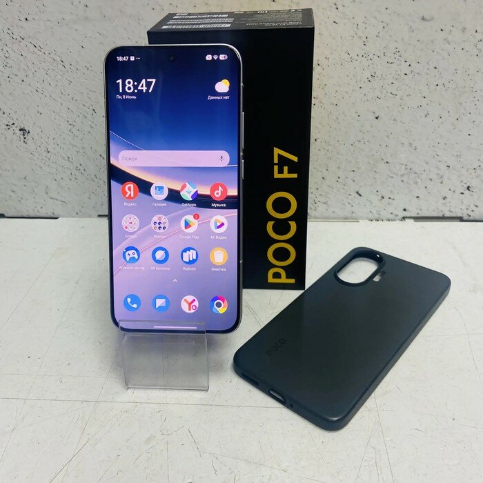 Смартфон Xiaomi POCO F7 12/256 Серебристый