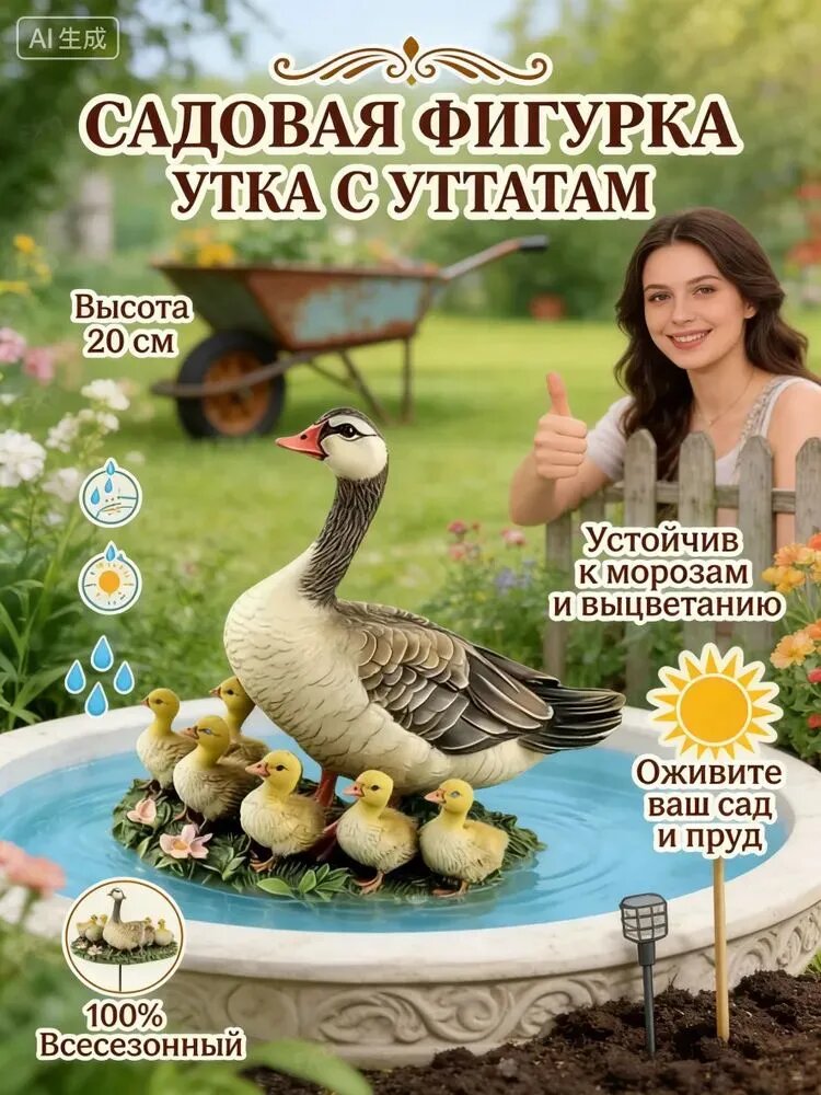 Фигурка садовая — фото 1