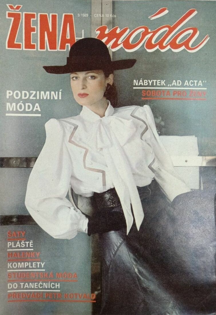 Журнал Zena+moda / Женщина и мода 1989 №9