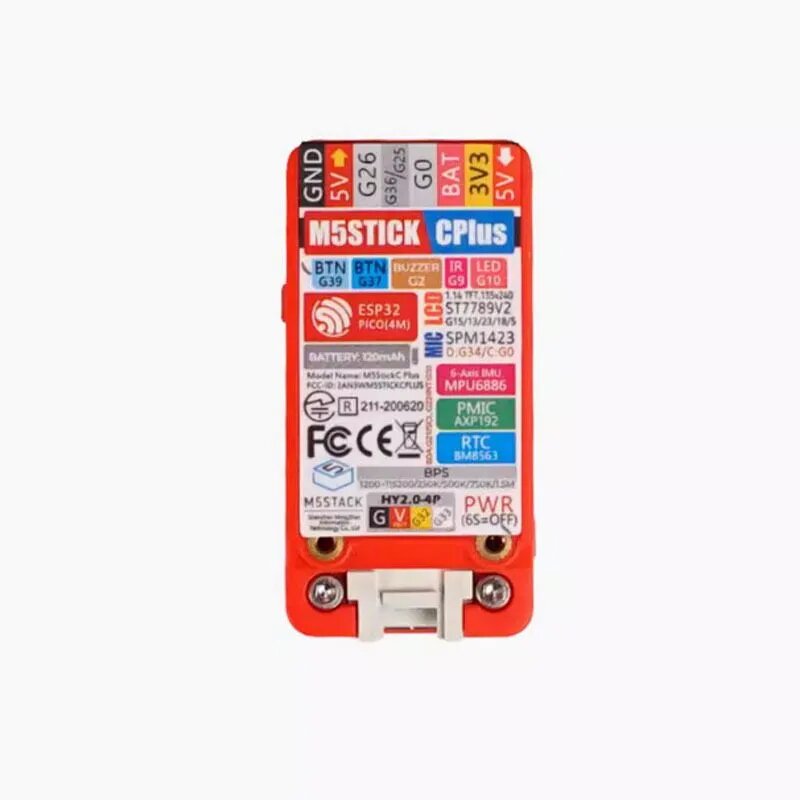 M5Stack Stick PLUS 2 ESP32 IOT development Board комплект для графического программирования IoT — фото 1