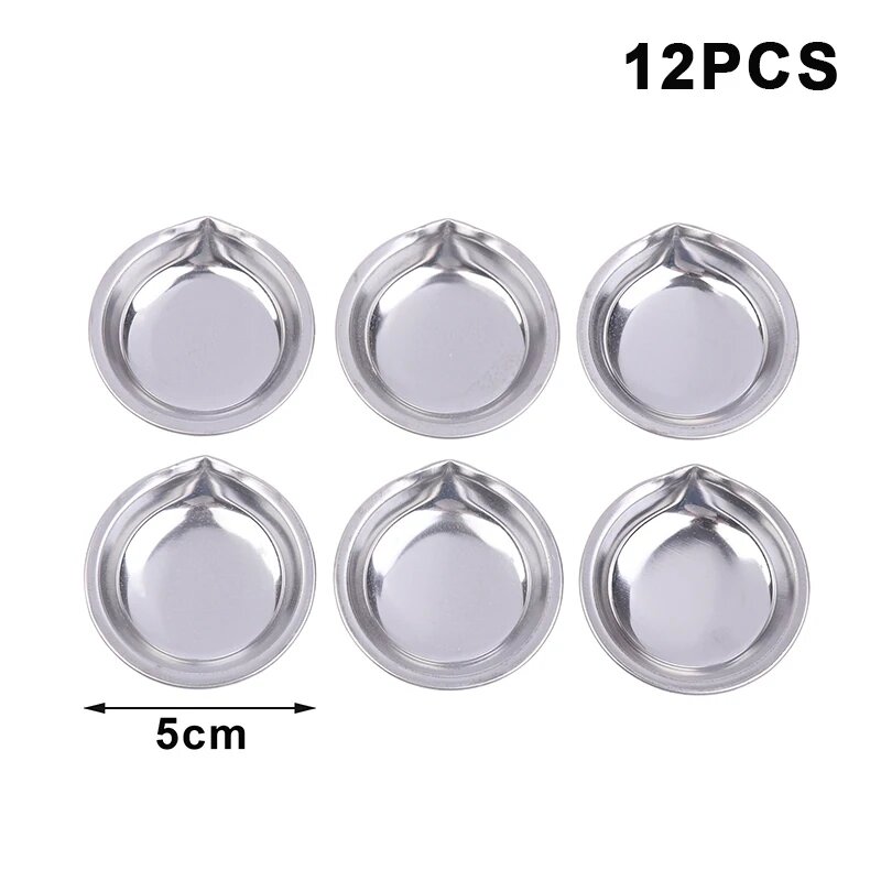 Набор чаш для смешивания Eelhoe из нержавеющей стали 2/6 шт. A 5cm 12pcs