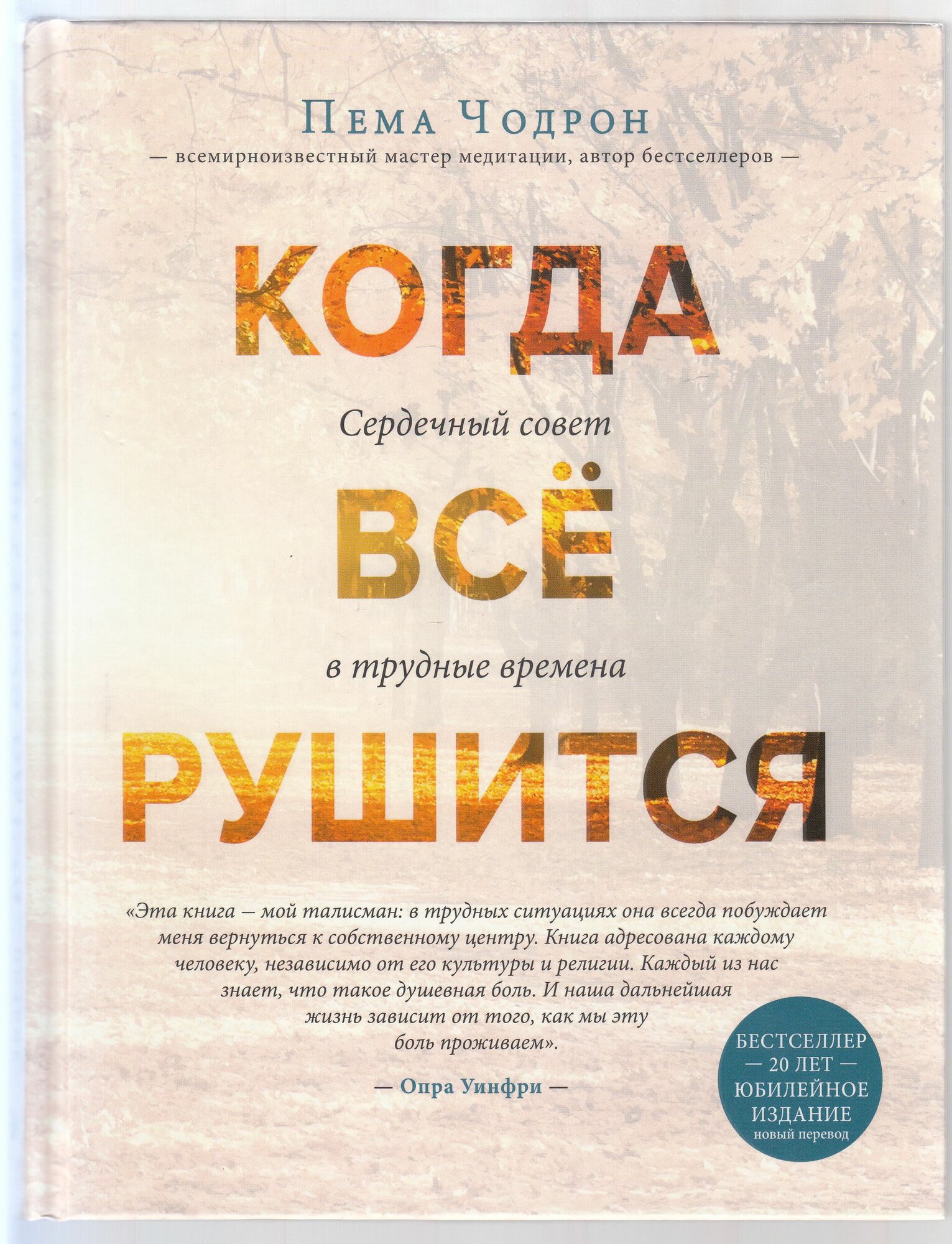 Пема Чодрон. Когда всё рушится. Сердечный совет в трудные времена